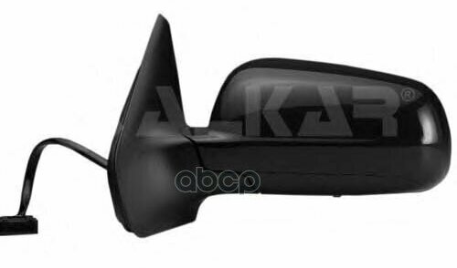 Зеркало левое! электр. с подогр. асферич VW Golf 97-03 ALKAR арт. 6127127