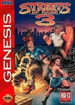 Игра Sega: Bare Knuckle 3 / Street of Rage 3