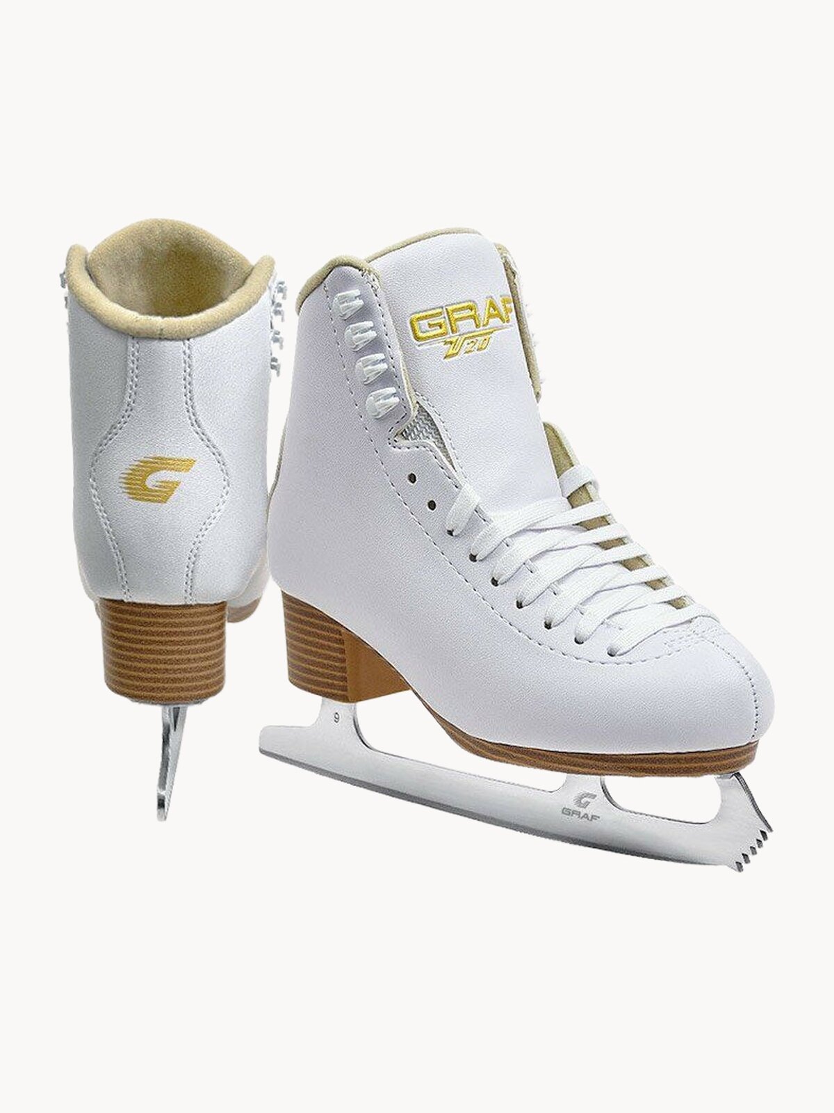 Коньки фигурные GRAF U20,28 / белый