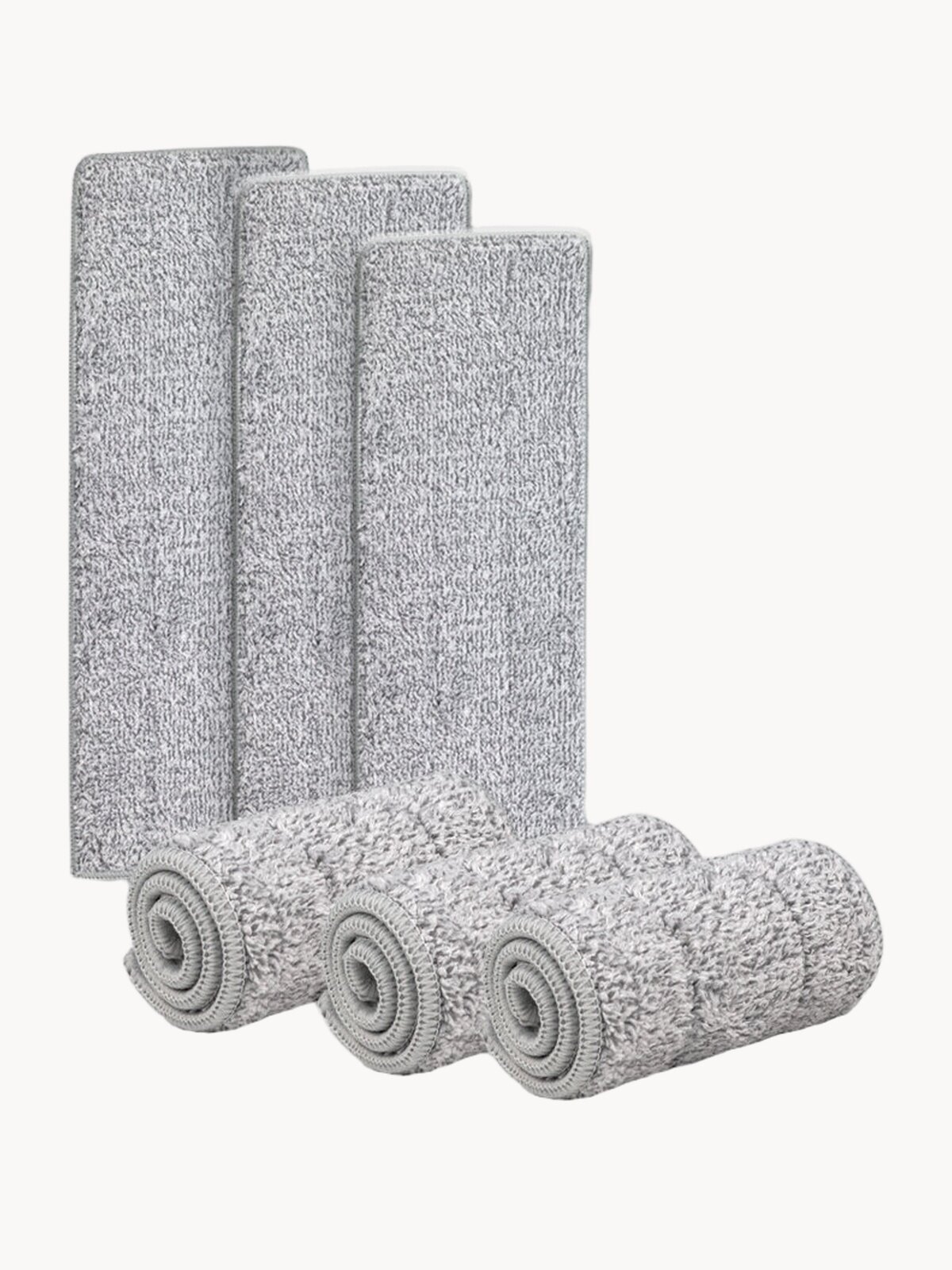 Тряпка / сменные насадки для швабры Ridberg Scrape Mop Grand 6 шт. (Grey)