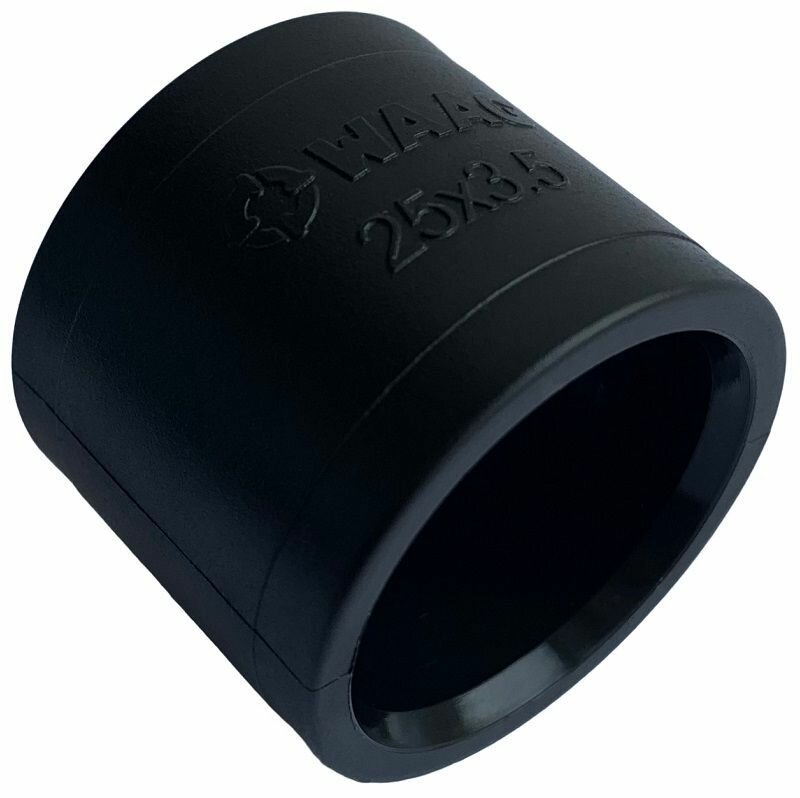 Монтажная гильза аксиальная 25-25, поливинилденфторид (PVDF), WAAG Axial, 5 штук