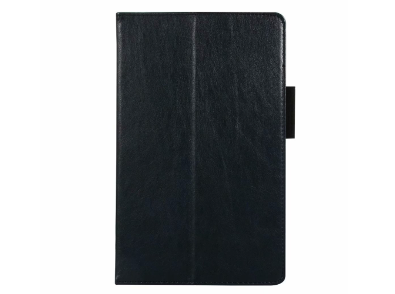 Чехол-книжка MyPads для Samsung Galaxy Tab A7 10.4 SM-T500 (2020) / Galaxy Tab A7 10.4 SM-T500 / T505 (2020) с визитницей и держателем для руки черный