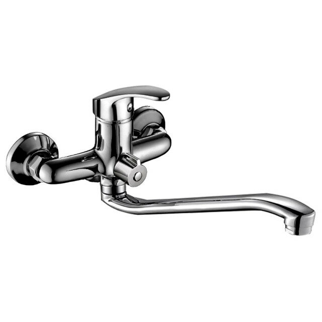 Смеситель для ванны CULTO Spike длинный набор латунь хром