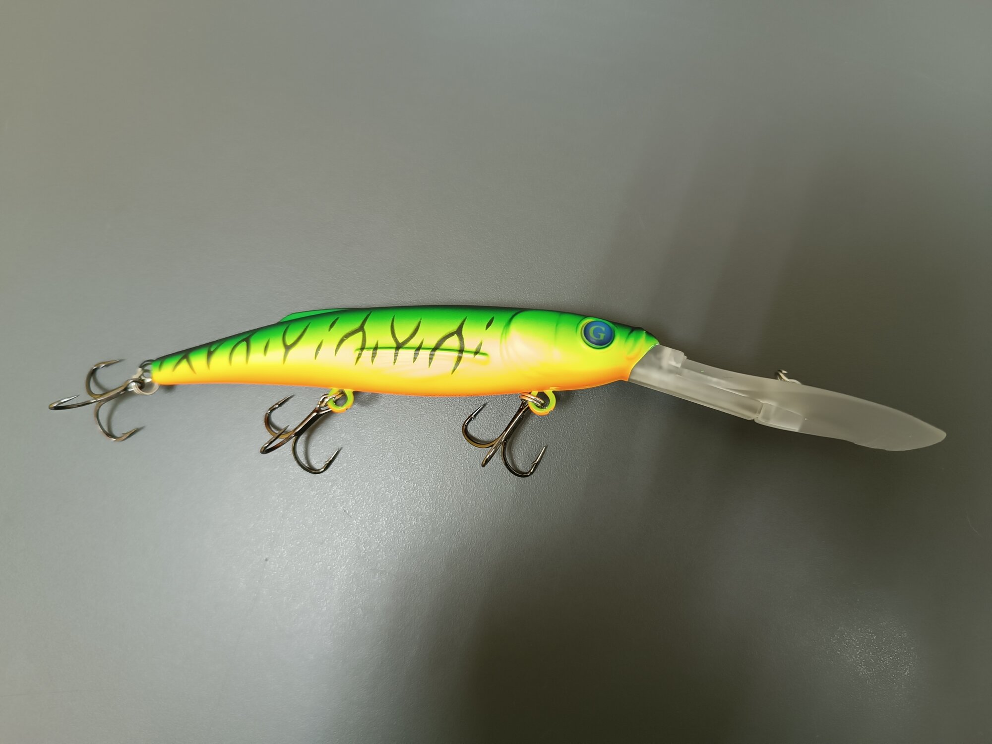 Воблеры German GG TRON 120, цвет С217, 120 мм, 27 гр, плавающий, 5-8 м