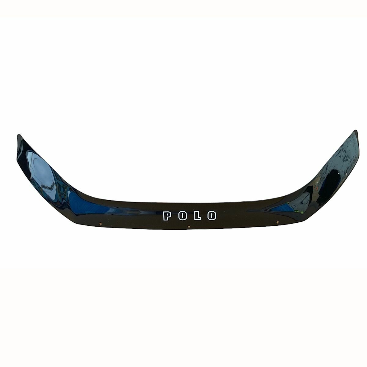 Дефлектор капота VOLKSWAGEN POLO седан рестайлинг (2015-2020) седан / мухобойка на капот Фольксваген поло 5