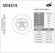 SANGSIN BRAKE SD4315 тормозной диск