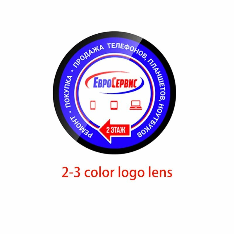 Рекламный проектор NOPARDE для наружной установки 2-3 color logo lens