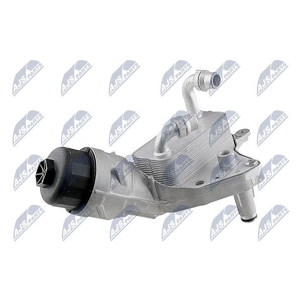 NTY CCL-PL-005 радиатор oleju z filtrem Opel (Опель) insignia a 2.0cdti -2017, Astra (Астра) j 2.0cdti 2009-, Saab (Сааб) 9-3 1.9ttid
