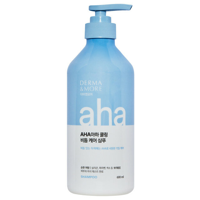 KERASYS Derma&More AHA Шампунь против перхоти 600 мл для здоровой кожи головы