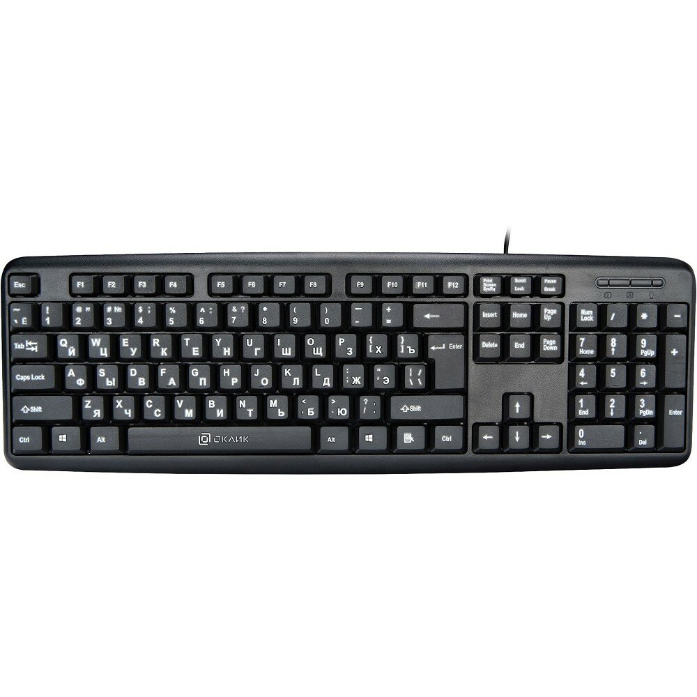 Oklick Клавиатура 180V2 черный