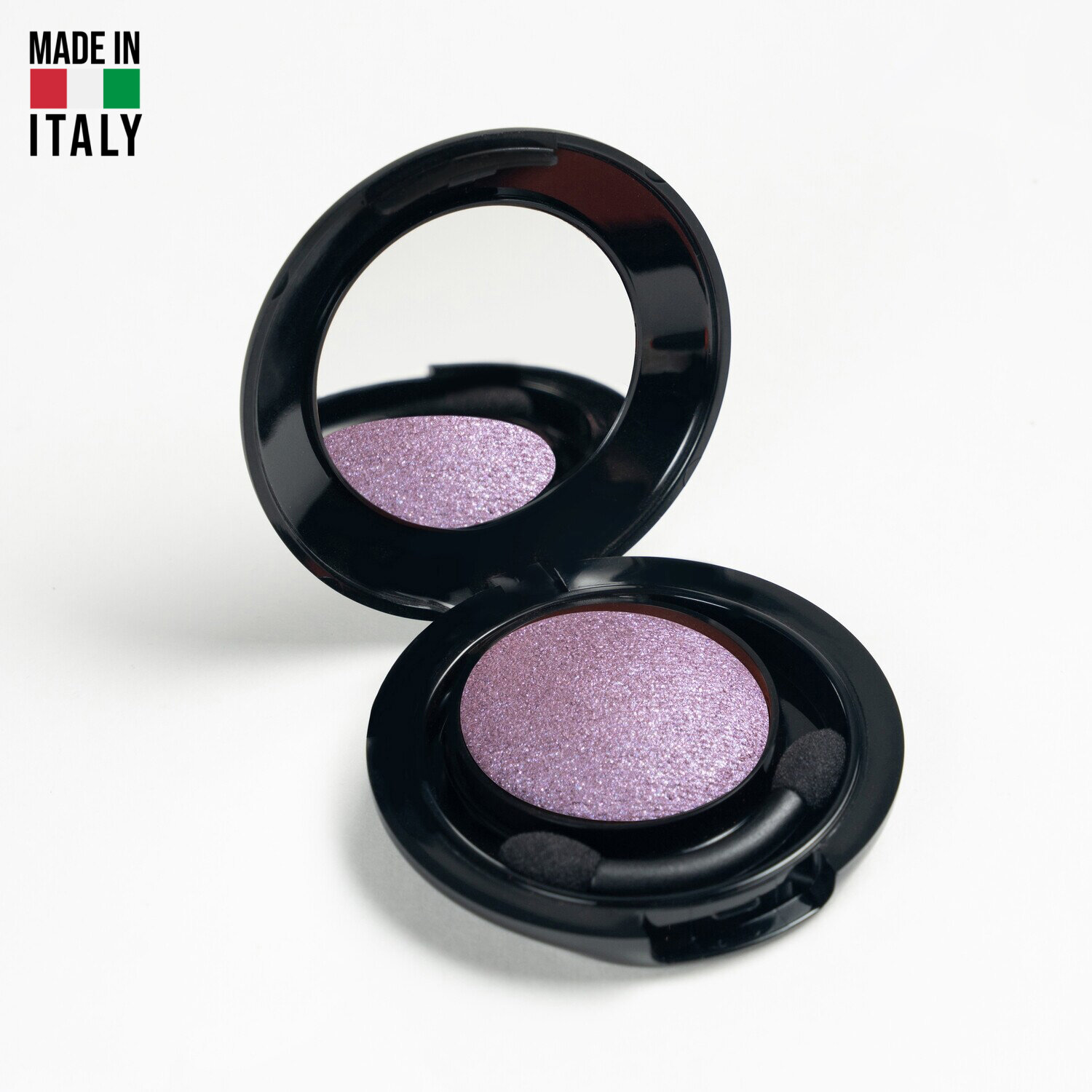 Тени для век дуохромные, спаркл FACE nicobaggio professional make-up запеченные для макияжа глаз с сияющим эффектом