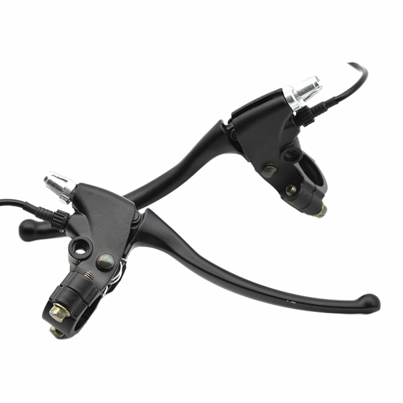 Тормозные ручки для электроскутера без разборки - черные, 1 пара