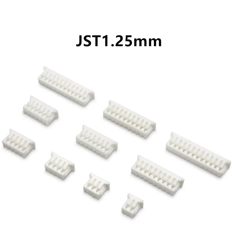 Контактный корпус разъемов JST 50 шт 2P, JST1.25mm 50pcs