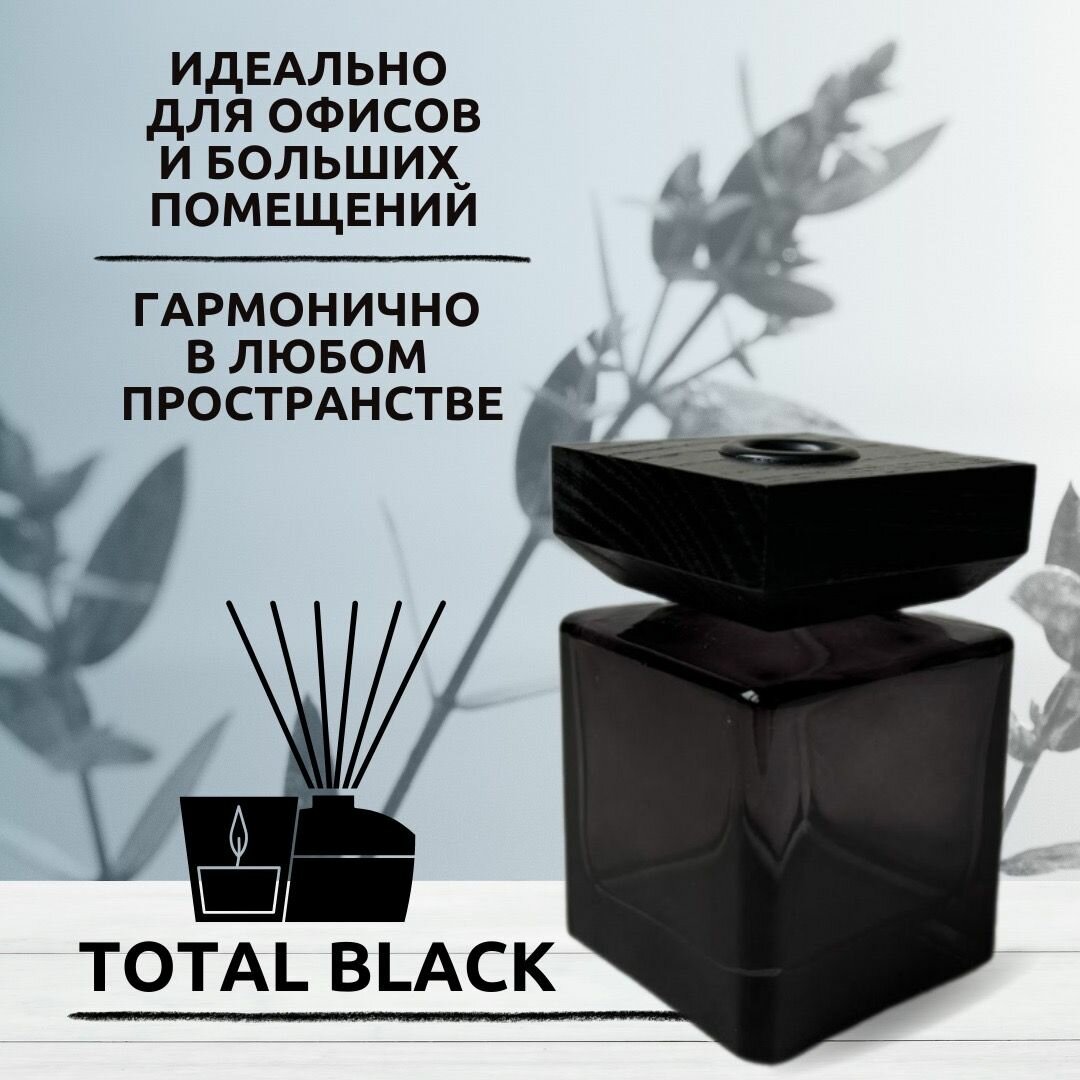 Флакон для диффузора Total Black 200 мл. — фото 1