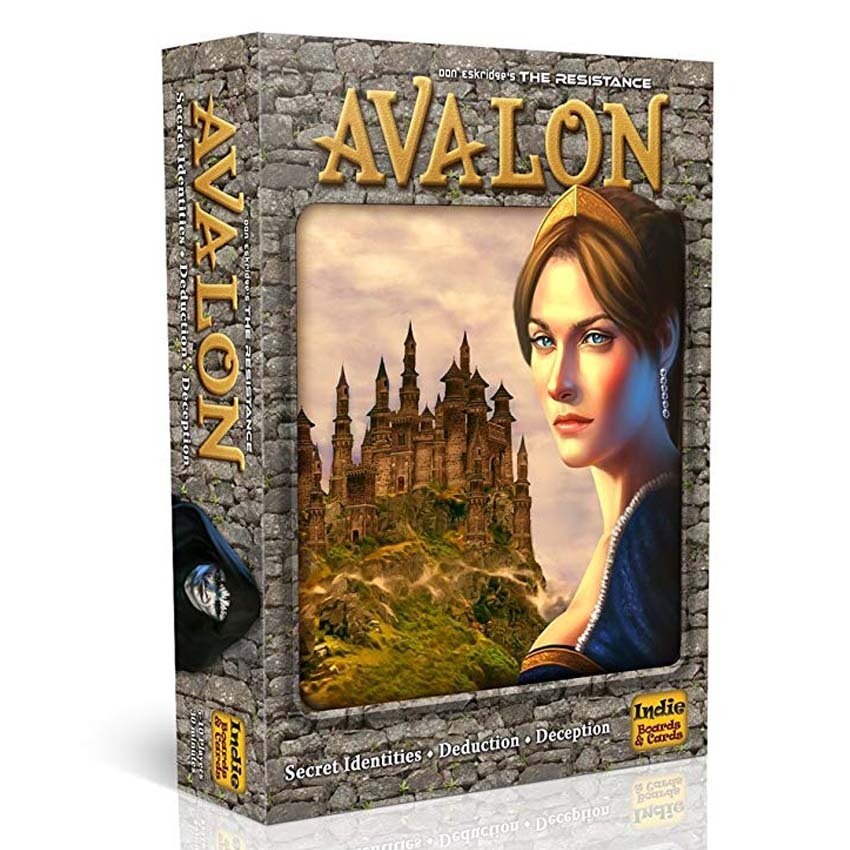 Стратегическая карта настольной игры Avalon