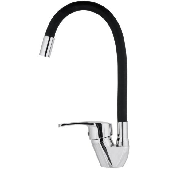 Смеситель Homium Flexible Black с гибким изливом (FaucFB100)