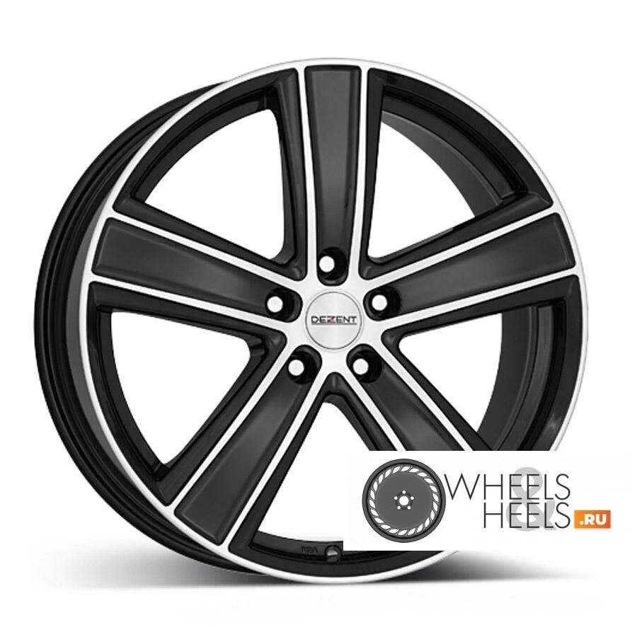Dezent TH dark 17x7.5 5x112 et32 dia70.1 Черный с полированной лицевой поверхностью