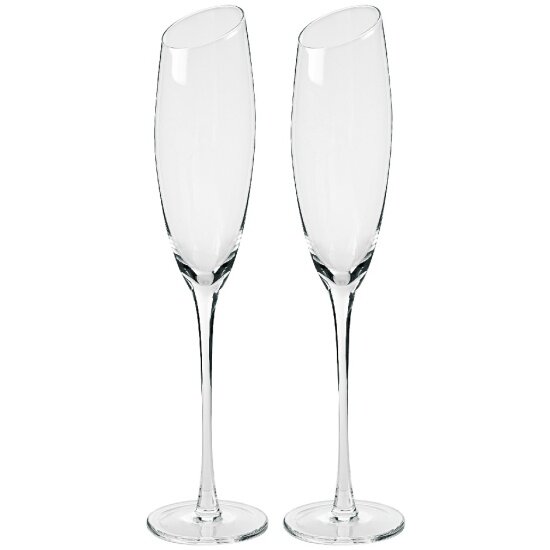 Набор фужеров для шампанского Jewel Элегия 180 мл, 2 предмета (стекло) (ПС00134-58)