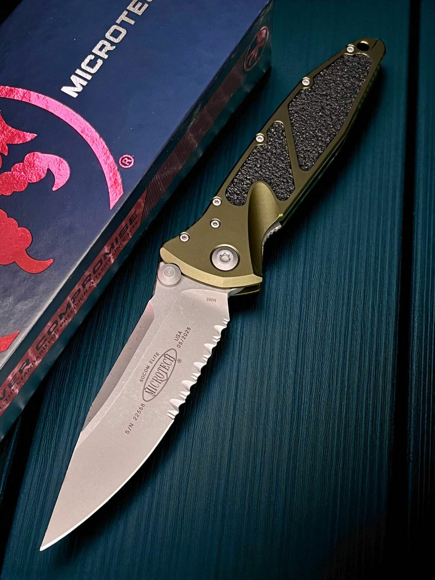 Нож складной MicroTech MCT16011APOD Socom Elite, Apocaliptic Blade