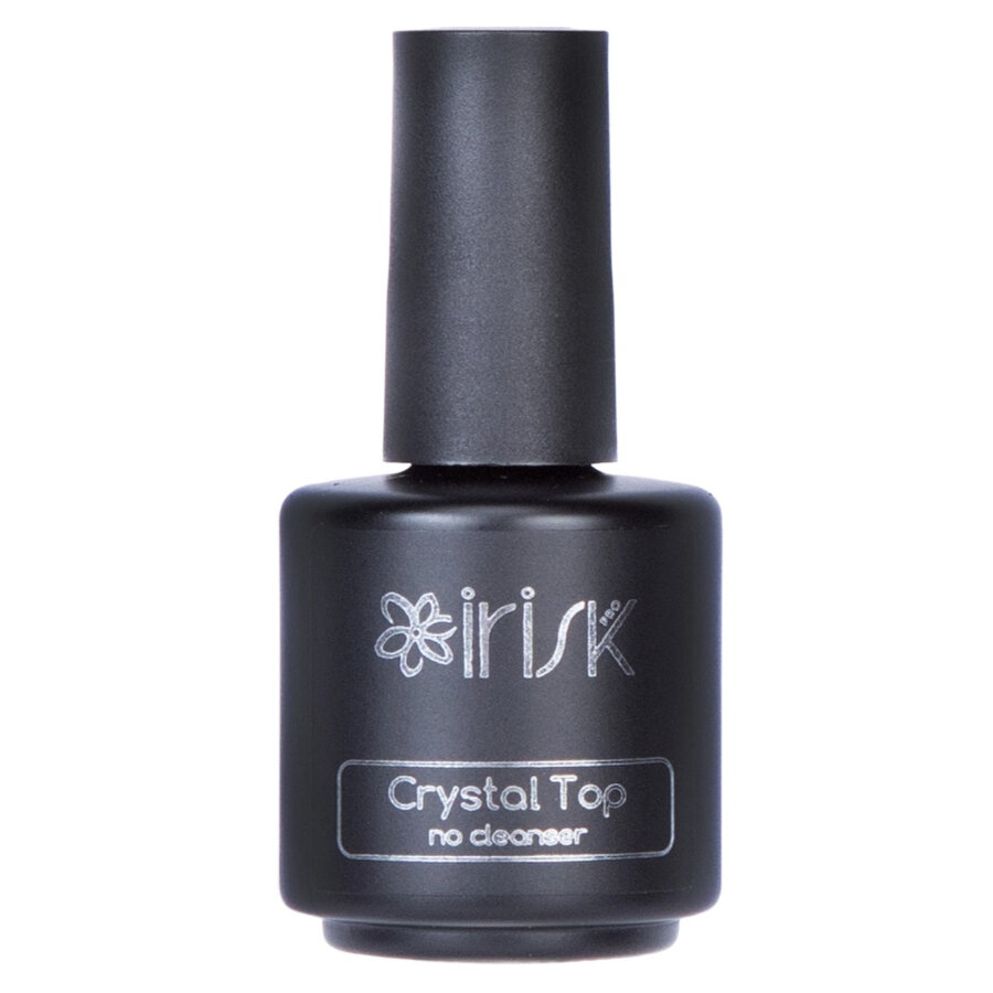 IRISK, Топ ультраглянцевый без липкого слоя Crystal Top No UV filter, 18 мл