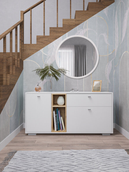 Комод Ланс К101, Белый