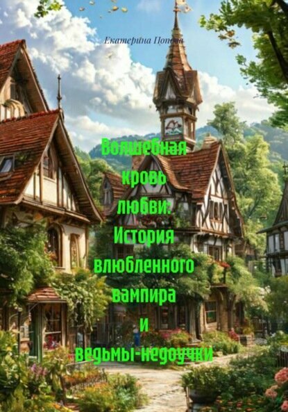 Волшебная кровь любви: История влюбленного вампира и ведьмы-недоучки [Цифровая книга]
