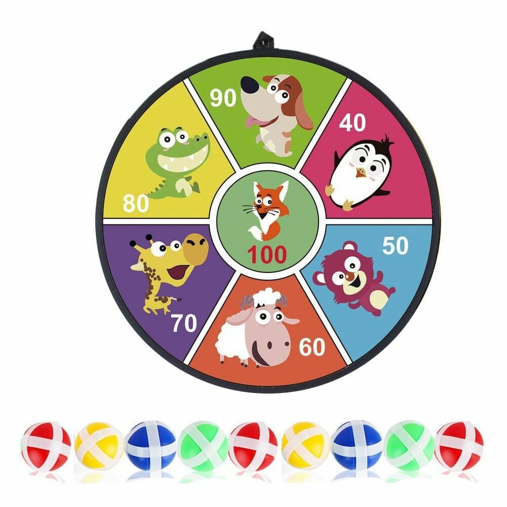 Детские игрушки, Детская складная мишень с липким мячом, интерактивное метание родителей и детей