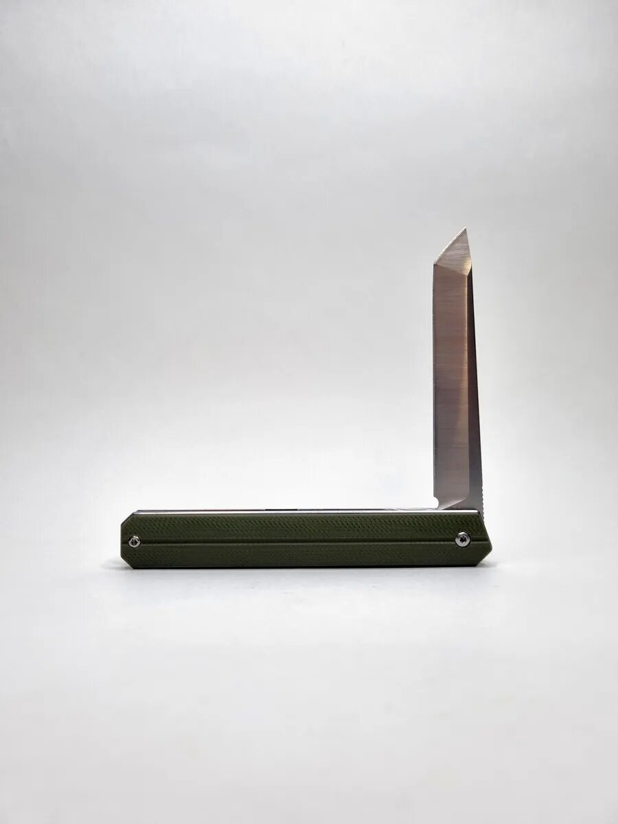 Нож складной из стали D2 танто