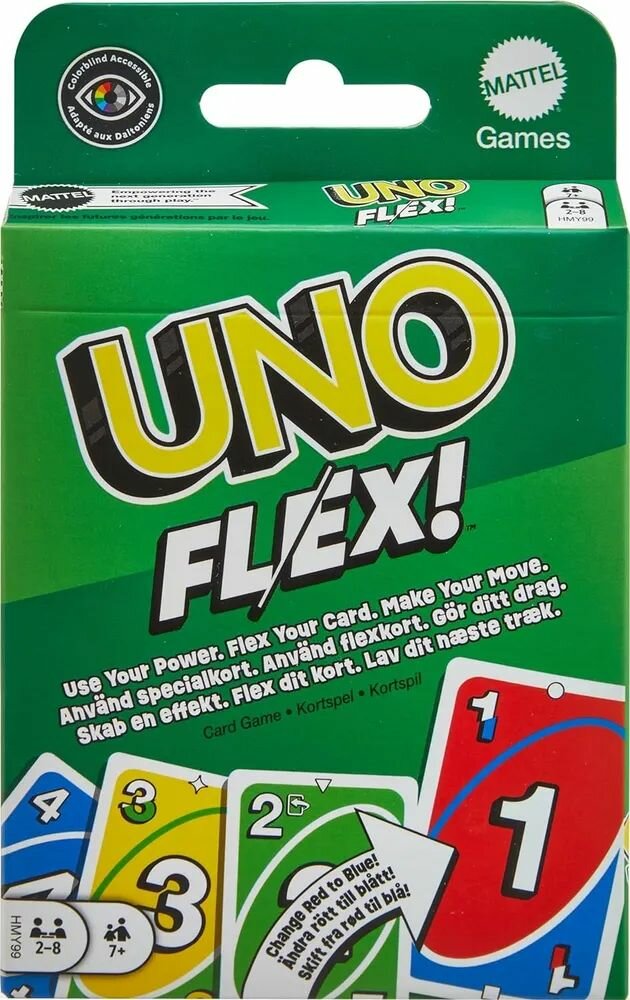 Карточная игра Mattel Games UNO Flex HMY99