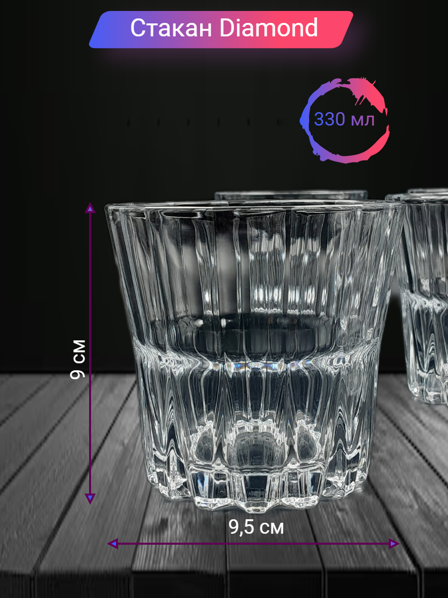 Стаканы "Diamond"