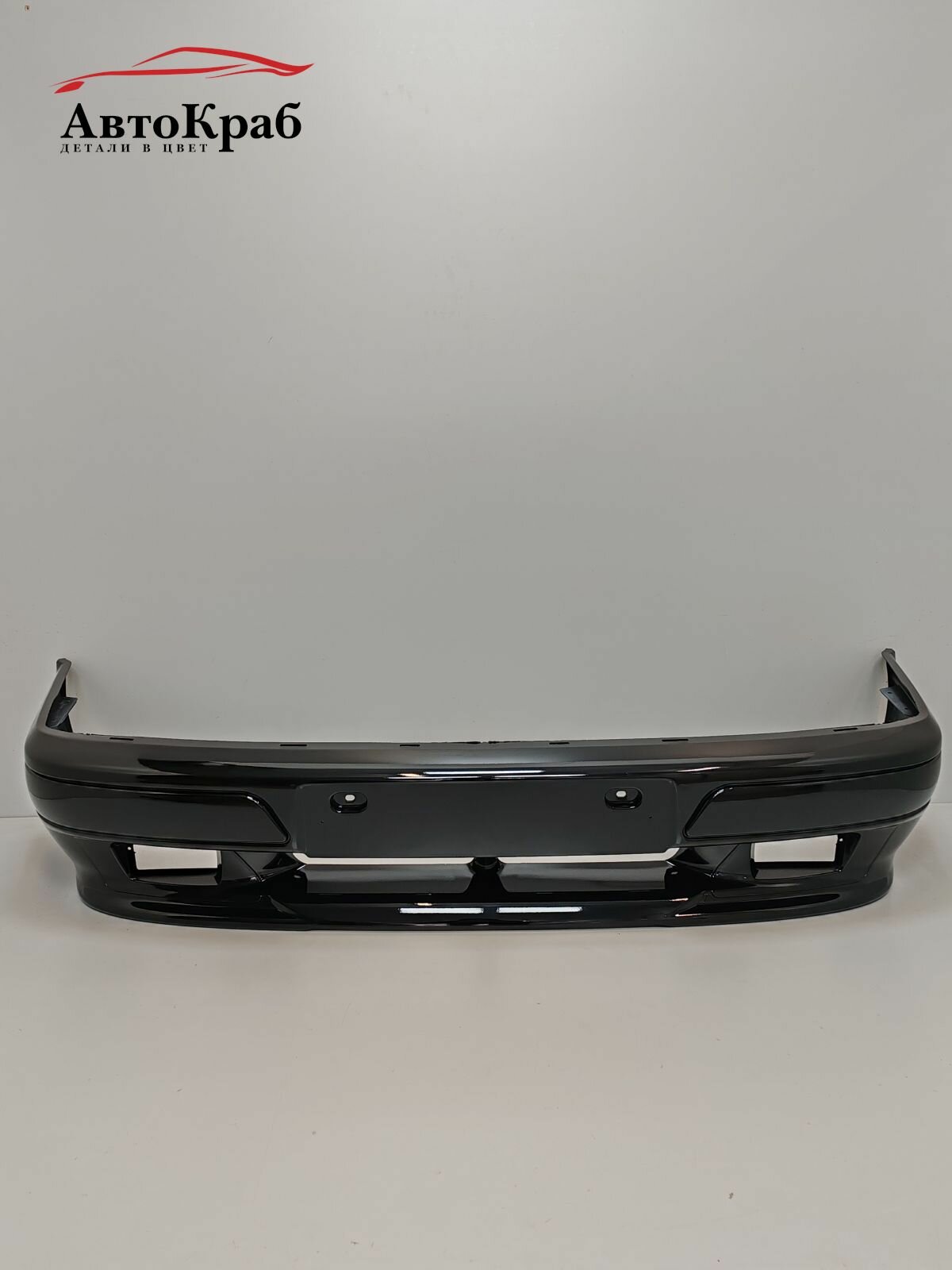 Бампер передний в цвет для ВАЗ 2113 2114 2115 спорт, 665 - космос, черно синий