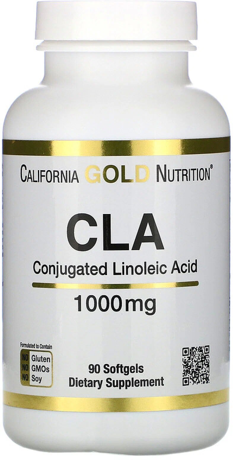 Жиросжигатель California Gold Nutrition Clarinol CLA, 1000мг, 90шт