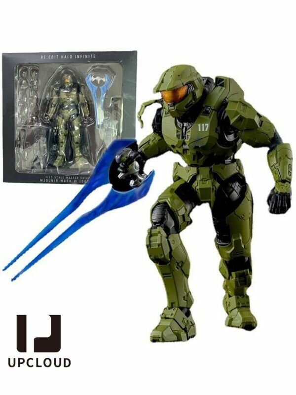 Halo фигурки / UPCLOUD / Фигурка аниме halo 5 Подвижная статуя унтер-офицера 18CM