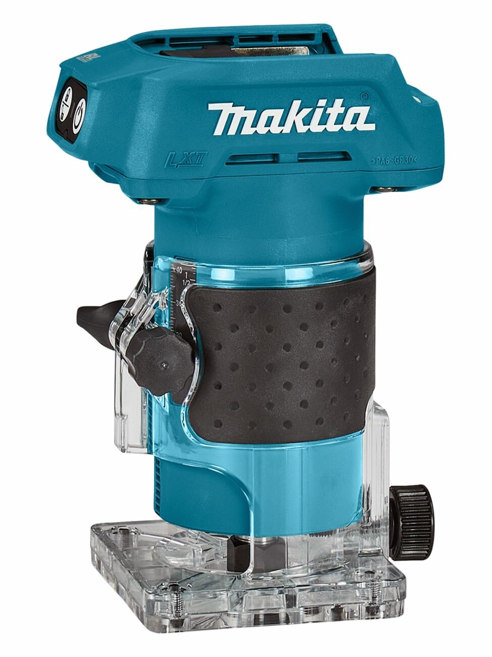 Фрезер кромочный аккумуляторный 18В LXT - цанга 6мм Li-Ion без акк и з/у Makita DRT52Z