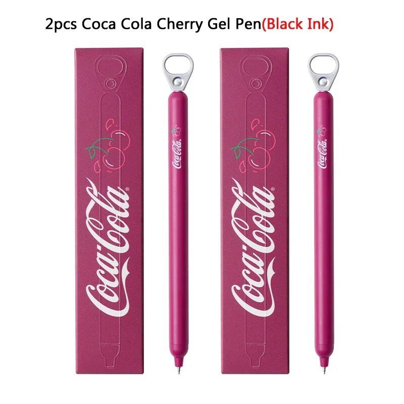 Гелевая ручка Coca-Cola Cherry, 2шт, розовый