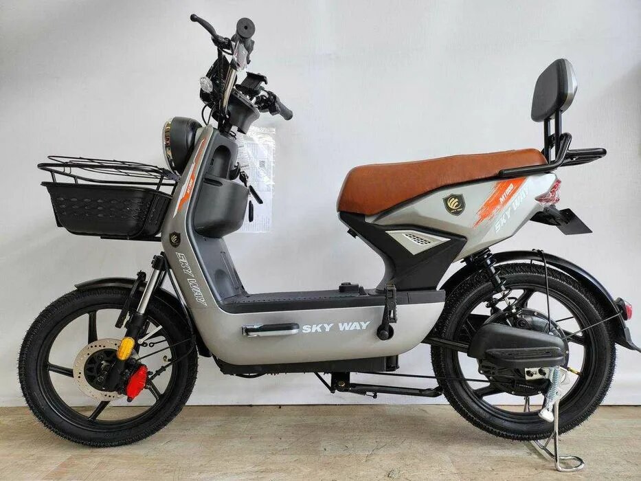 Электровелосипед SkyWay 1200w 18 радиус колес с NFS и круиз контролем на моторе (240w) Li-On. Случайный цвет