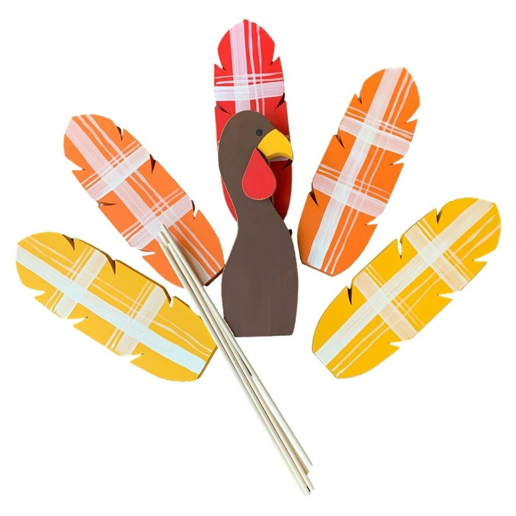 Глиняный горшок-инсерт с индейкой