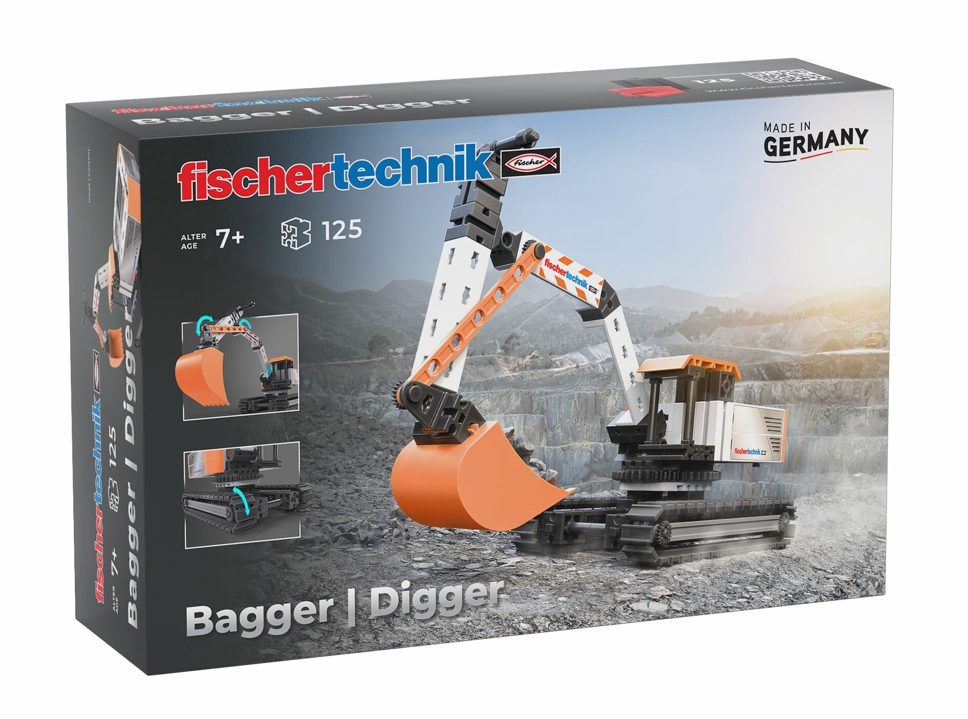 Конструктор фишертехник fischertechnik Экскаватор