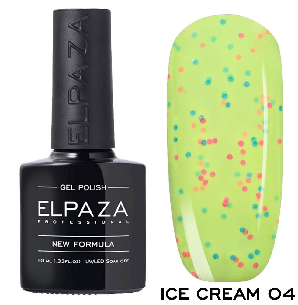 Гель-лак Elpaza Ice Cream № 04, 10 мл