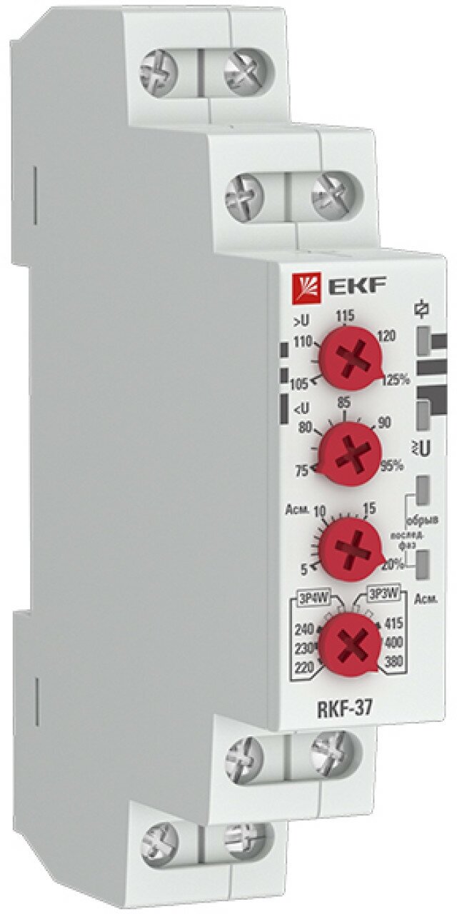 Реле контроля фаз RKF-37 EKF PROxima