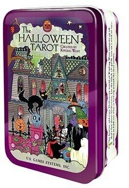 Мини карты Таро Хэллоуина / Halloween Tarot - U.S. Games Systems