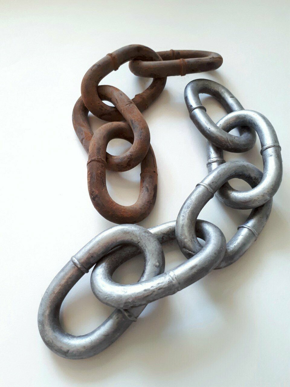 Молды для шоколада Цепь. Силиконовые формы для изготовления 3 звеньев Большой Цепочки