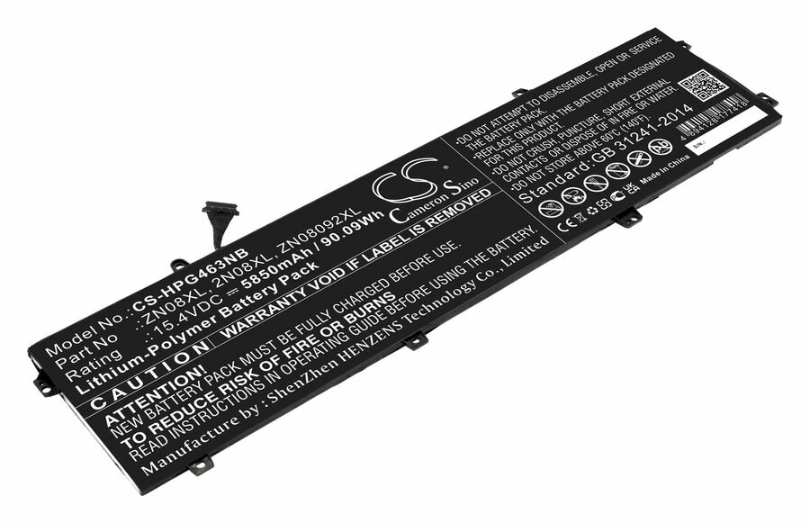 Аккумулятор Cameron Sino для ноутбука HP ZBook Studio G3, HP ZBook Studio G4, p/n: ZN04XL, ZN08XL, 5850мАч