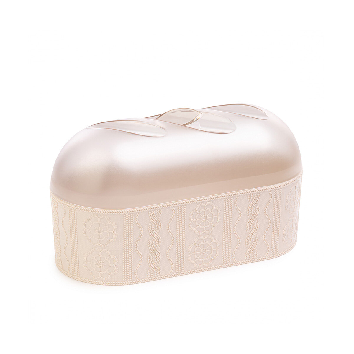 Хлебница Альтернатива Меланж, 33 x 16 x 19 см, пластик, бежевая