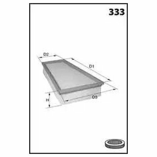 Фильтр воздушный LUCAS FILTERS LFAF523 для Land Rover Discovery Sport, Freelander, Range Rover Evoque