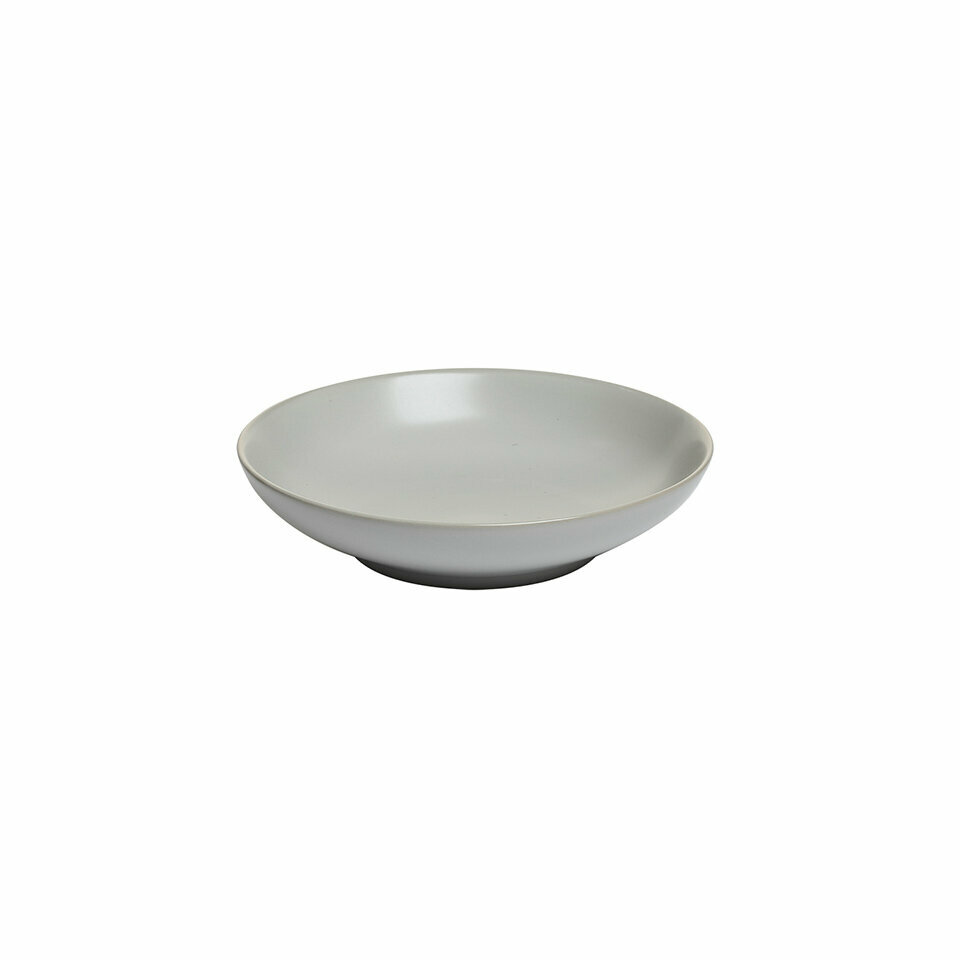 Салатник ROOMERS TABLEWARE Isamu, 19.5 см, 460 мл, каменная керамика, цвет светло-серый (L9487-WG2U)