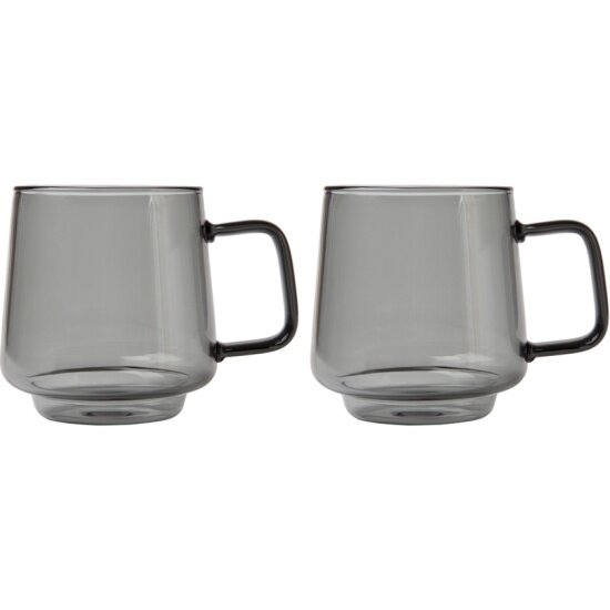 Набор из 2-х кружек Maxwell & Williams "Blend Sala" 0.4л (серый) MW593-LQ0093