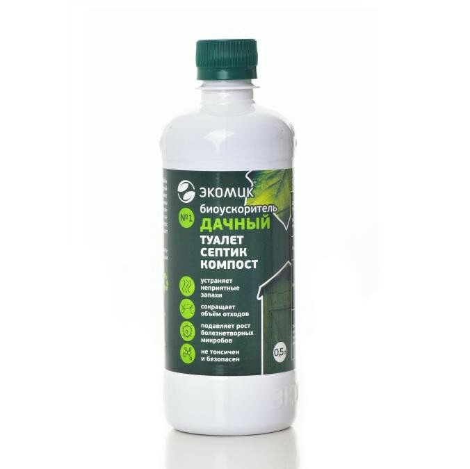 Биосостав Экомик дачный 0,5 л Биоускоритель Биотехсоюз