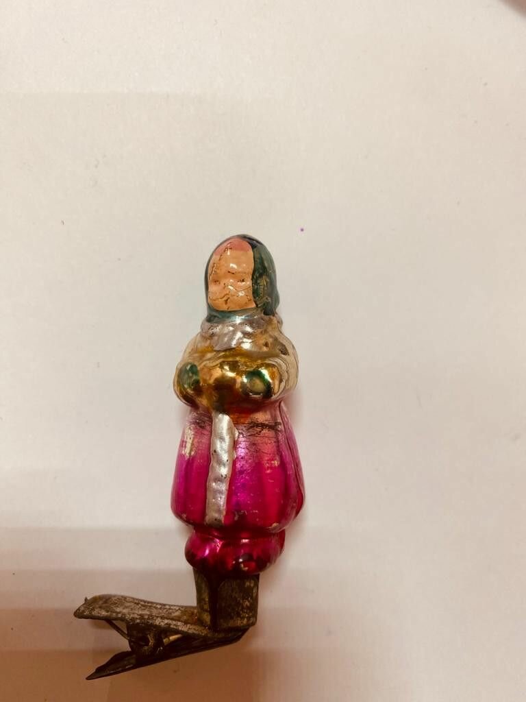 Игрушка на елку Даренка-мини 7см Винтаж из СССР