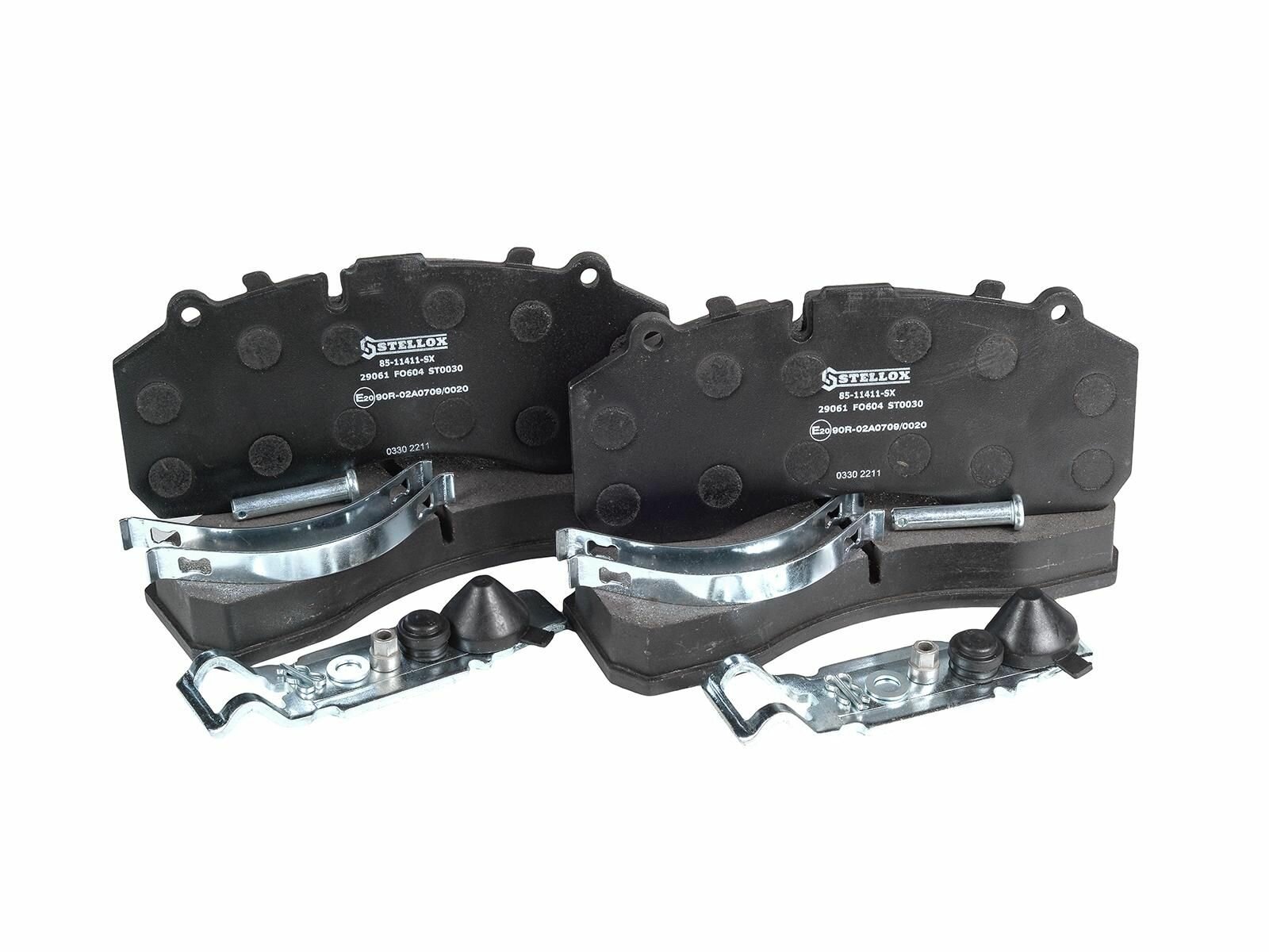 Колодки дисковые для Даф 65 CF, 75 CF, 85 CF, Скания 4 - Series, bus 85-11411-SX STELLOX